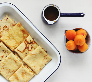 Butterscotch & Apricot Crepe Bake | The Sugar Hit