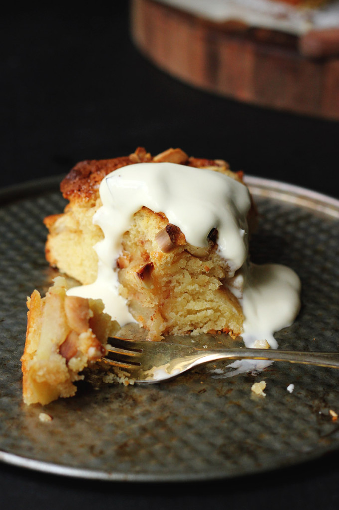 French Apple, Vanilla & Rum Cake | The Sugar Hit