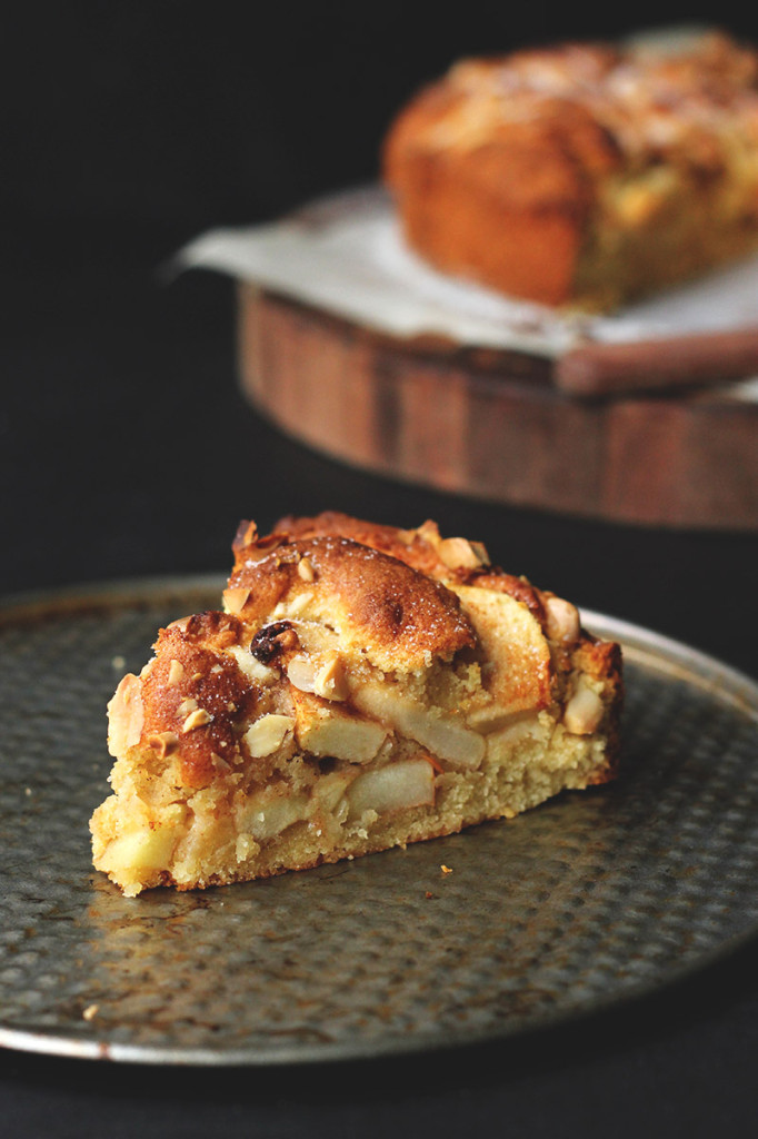 French Apple, Vanilla & Rum Cake | The Sugar Hit