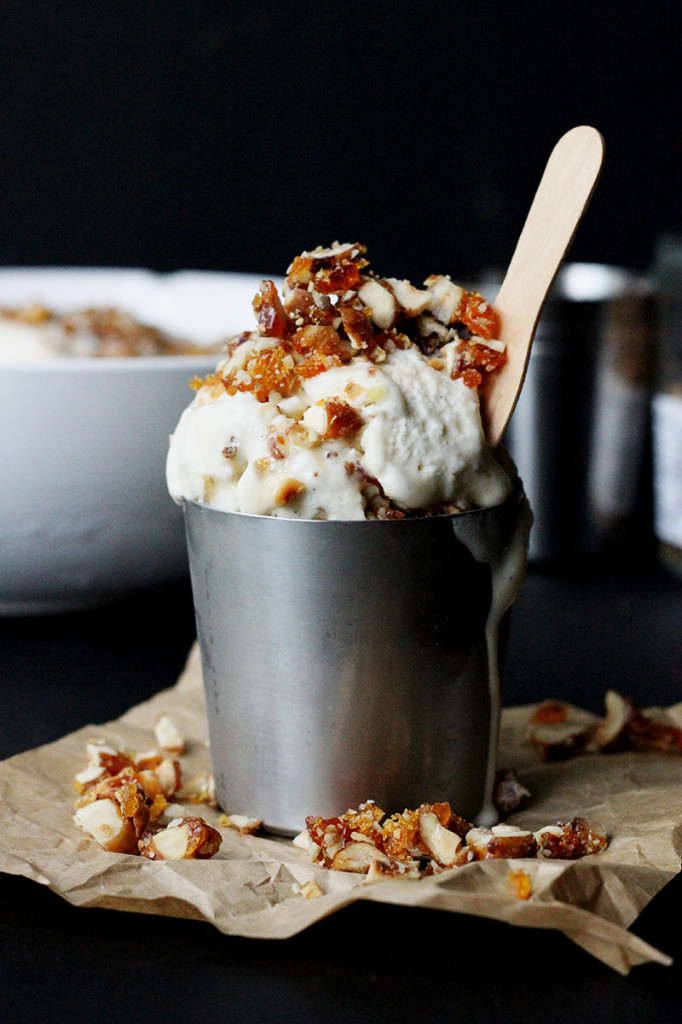 Hazelnut Praline Ice Cream | The Sugar Hit