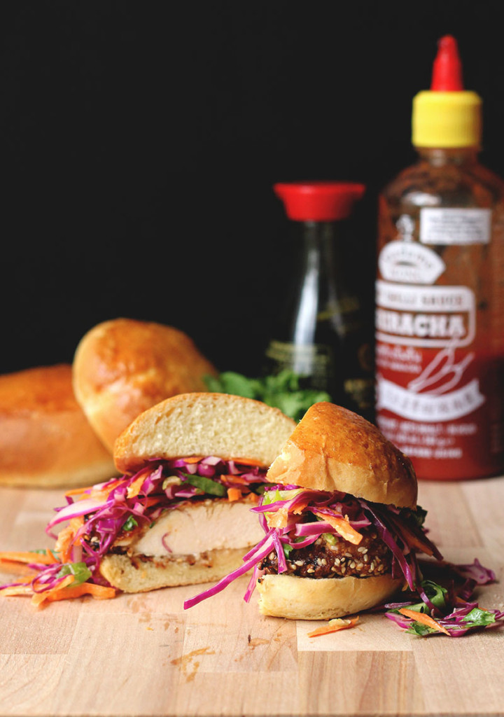 Japanese Fried Chicken Burgers | The Sugar Hit