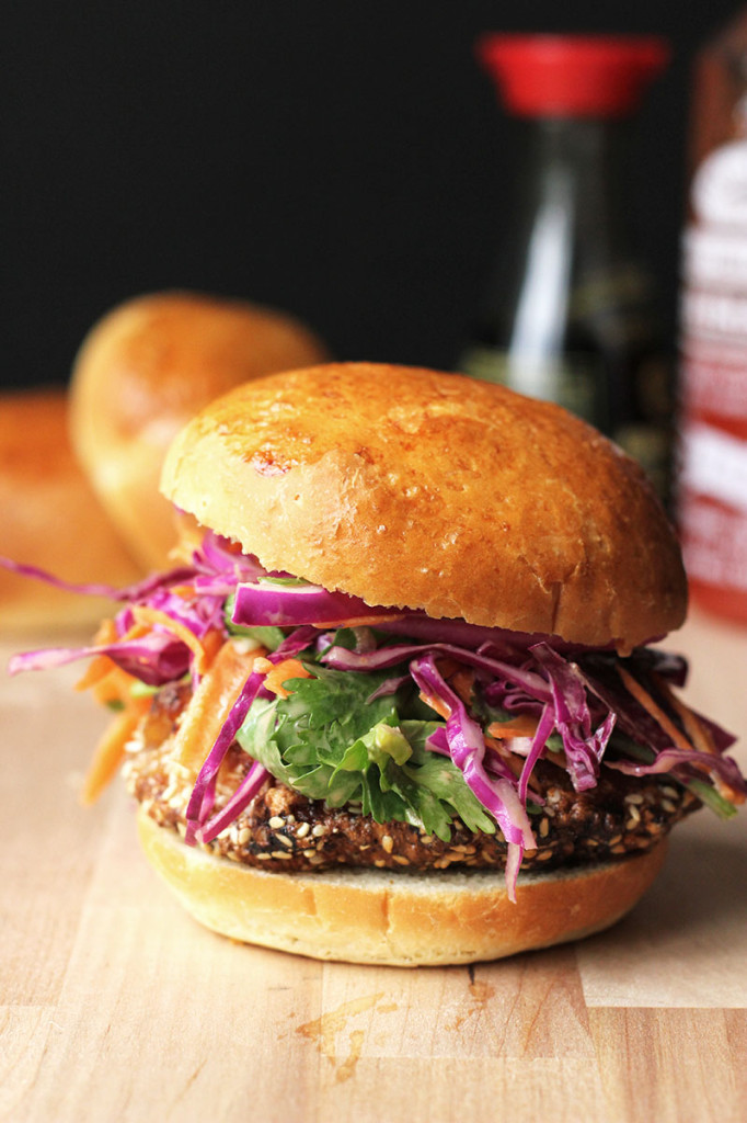 Japanese Fried Chicken Burgers | The Sugar Hit