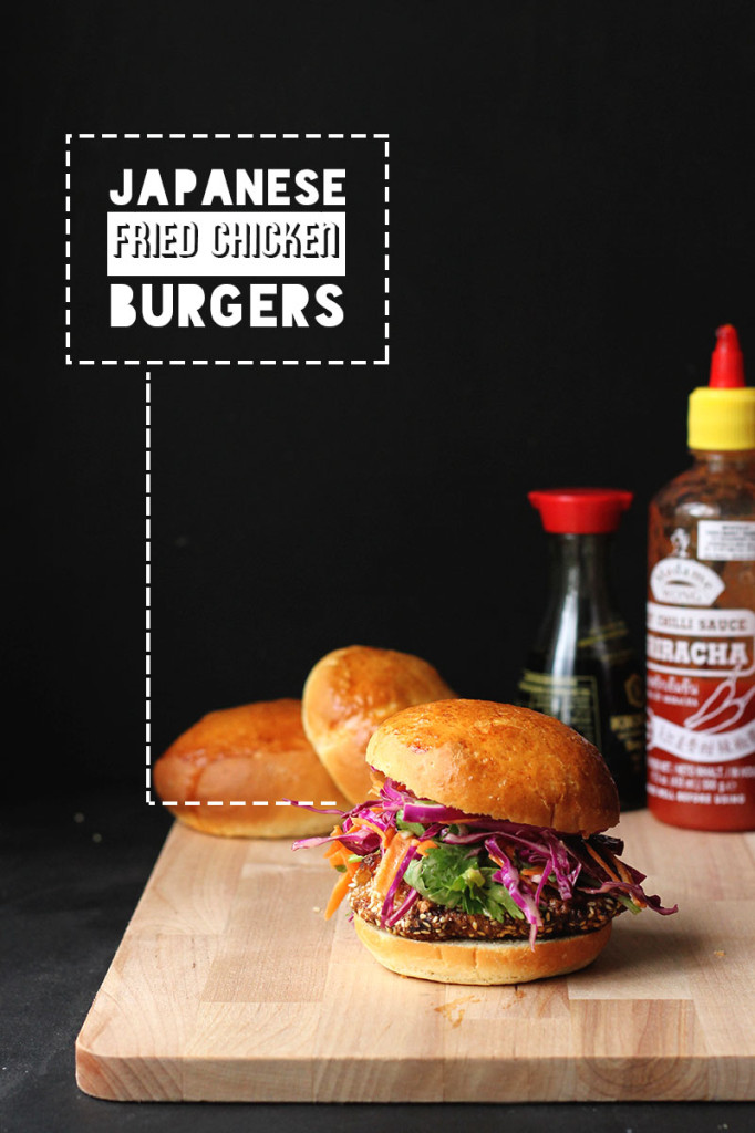 Japanese Fried Chicken Burgers | The Sugar Hit