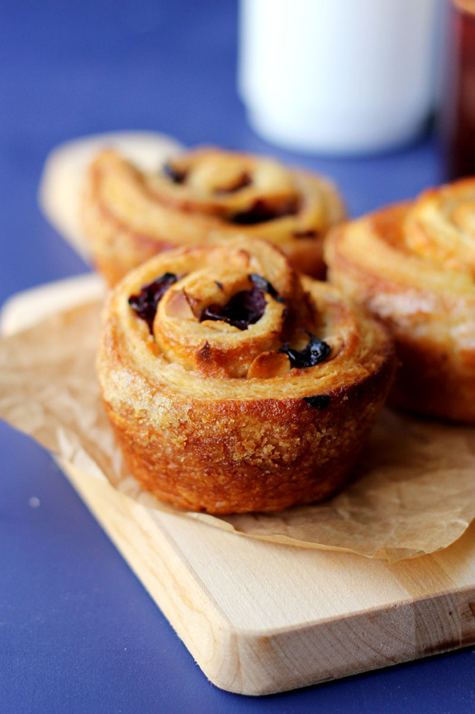Cherry & Almond Morning Buns | The Sugar Hit