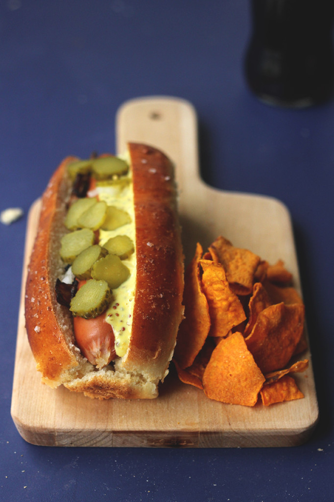 Danish Style Hot Dogs {street food monday} | The Sugar Hit