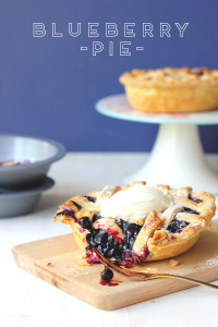 Two Little Blueberry Pies | The Sugar Hit