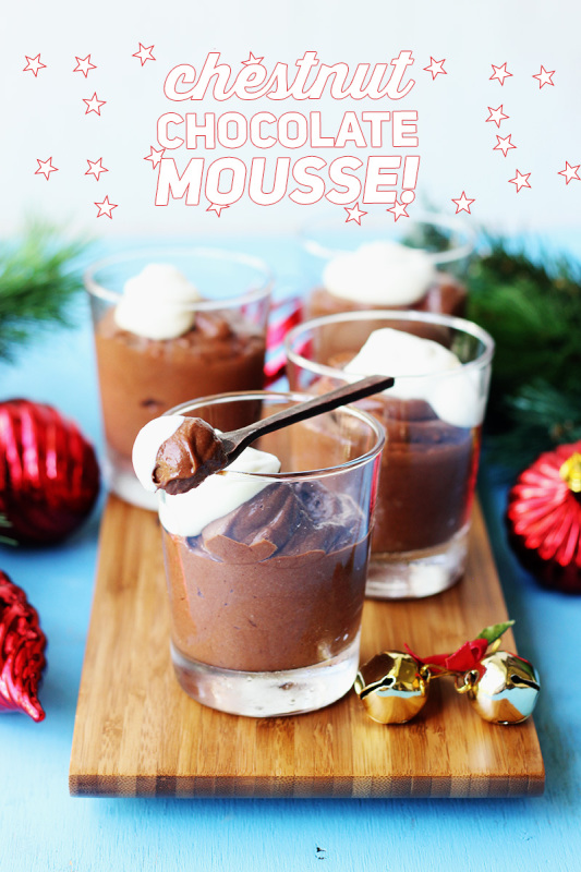 Chestnut Chocolate Mousse | The Sugar Hit