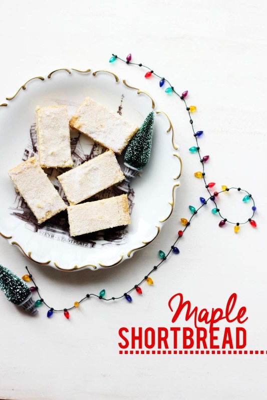 Maple Shortbread // Cookie Week! | The Sugar Hit