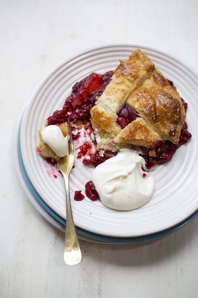 Apple Raspberry Pie with Rough Puff Pastry | The Sugar Hit
