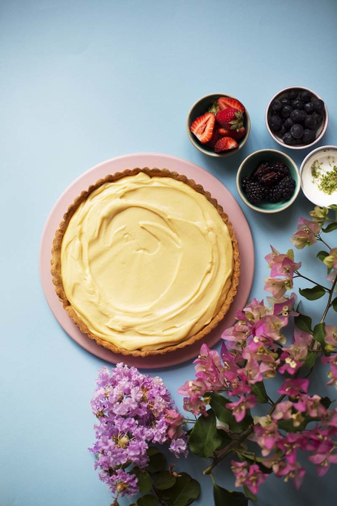 The Best Lemon Lime Cream Tart | The Sugar Hit