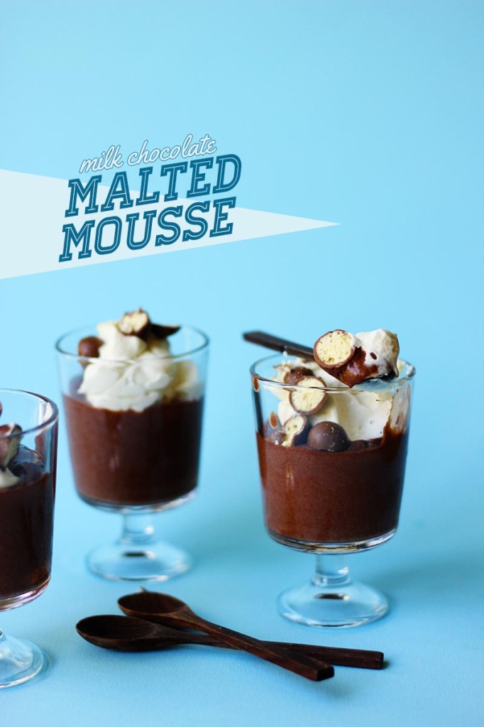 Milk Chocolate Malted Mousse | The Sugar Hit