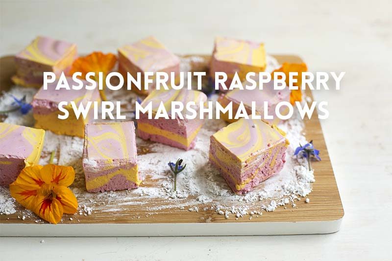 Passionfruit Raspberry Marshmallows | The Sugar Hit | Bloglovin’