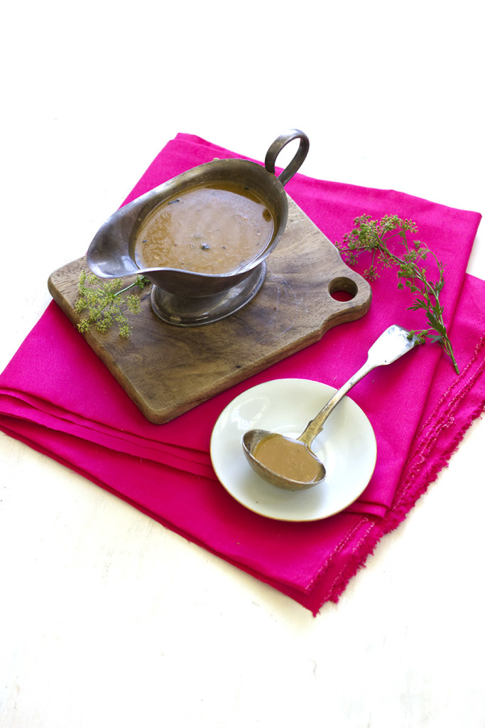 Blood Orange Cranberry Sauce + Roast Garlic Gravy | The Sugar Hit