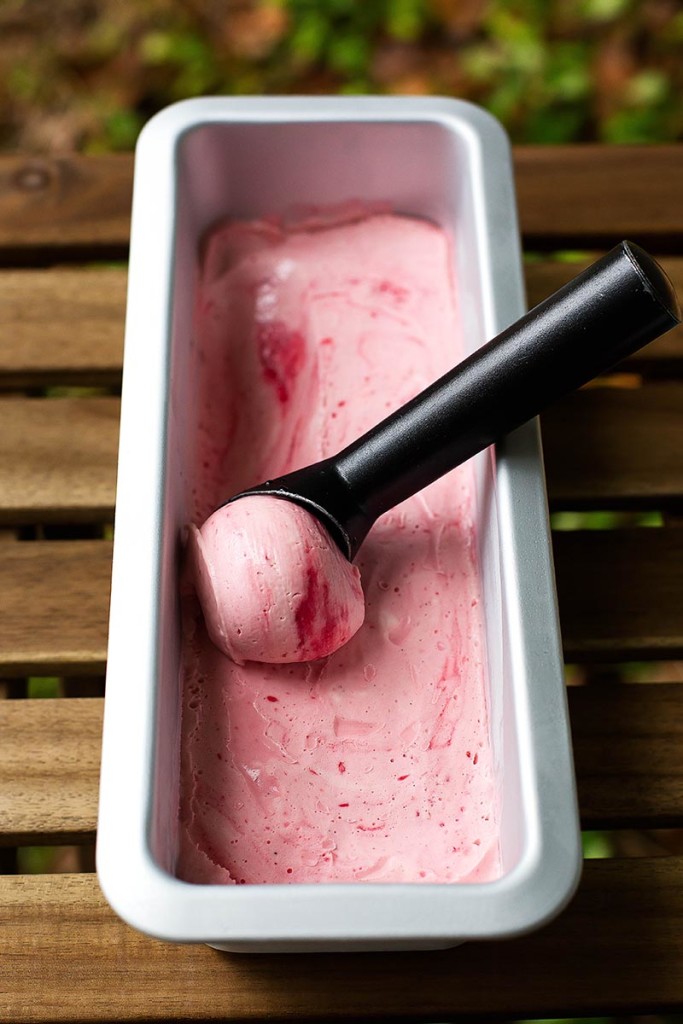 Super Quick Raspberry Ice Cream | The Sugar Hit