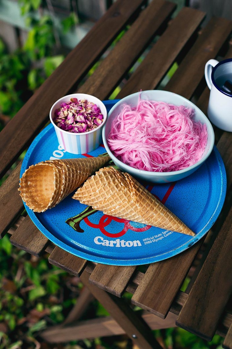 Super Quick Raspberry Ice Cream | The Sugar Hit